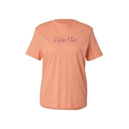 Calvin Klein Jeans T-Shirt '20s CLASSIC' Damen Gr&ouml;&szlig;e XXS pfirsich / karminrot / wei&szlig;