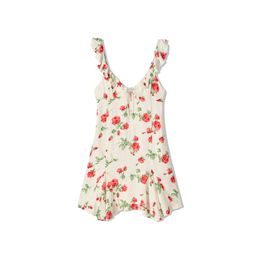 Bershka Summer Dress female White size XS