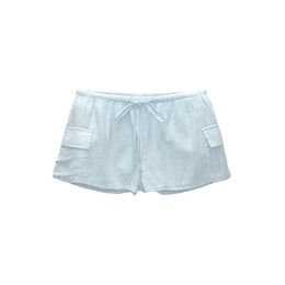 Pull&Bear Pull&Bear Shorts Damen Gr&ouml;&szlig;e 34 hellblau