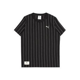 Puma T-Shirt 'Class' Jungen Größe 176 schwarz / weiß