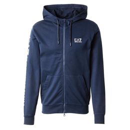 EA7 Emporio Armani Sweatjacke Herren Größe XXXL navy / weiß