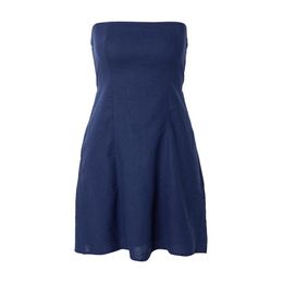 Hollister Kleid Damen Größe 40 navy Winterkleid