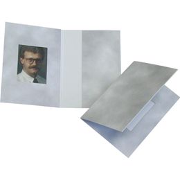 Daiber, Bilderrahmen, 1x100 Passbildmappen Wolkendesign 31x42 mm (3.1 x 4.2 cm)