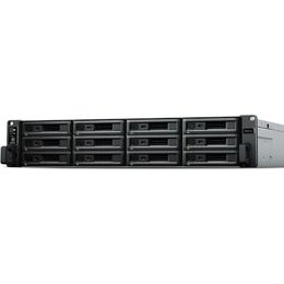 Synology RS3621xs+ (0 TB), NAS, Schwarz