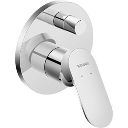 Duravit, Badarmatur, Wave Einhebelmischer Unterputz Set