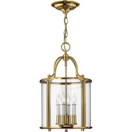 Elstead Lighting, Pendelleuchte, Gentry Hängeleuchte E14 4-fach Poliertes Messing (E14)