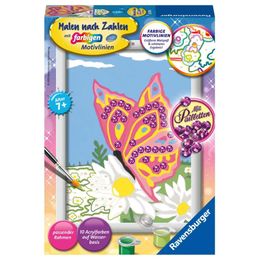 Ravensburger Schmetterling Malen nach Zahlen Sonderserie E | Mit Pailletten! | Gr.: onesize