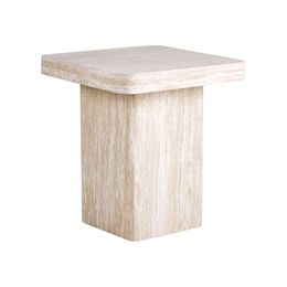 Beliani Beistelltisch DUSON in Beige - (W) 50 x (H) 55 x (L) 50 cm | Gr.: onesize