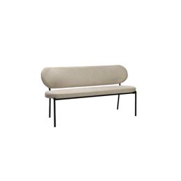 ByLiving Sitzbank Jersey in taupe - B 160, H 82, T 62 cm | Gr.: onesize