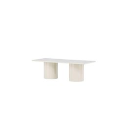 ebuy24 Couchtisch Sandvika Beige 50 x 120 cm | Gr.: onesize