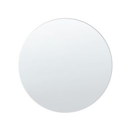 Beliani Wandspiegel ANNEMASSE in Silber - (W) 80 x (H) 80 x (L) 3 cm | Gr.: onesize
