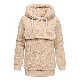 REPUBLIX Kapuzenpullover VALENTINA in Beige | Gr.: L