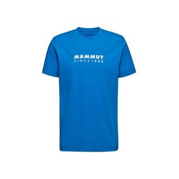 Mammut T-Shirt in Blau | Gr.: M