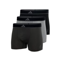 Adidas 3er Pack Trunk Active Micro Flex Eco in Mehrfarbig | Gr.: M