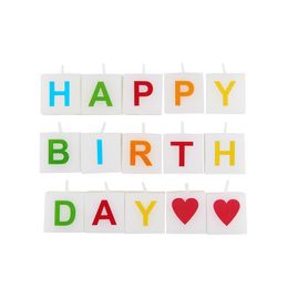 Butlers Kerzen-Set HAPPY BIRTHDAY 6er-Set in Multicolor | Gr.: onesize