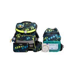School-Mood School Mood Timeless Pro Elias (Rennwagen), 7-tlg. Schulranzenset | Gr.: onesize