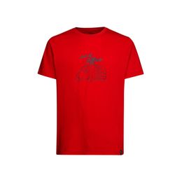 La Sportiva T-Shirt in Rot | Gr.: XL