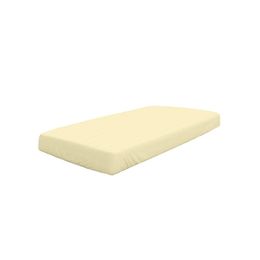 Dormisette Spannbetttuch Mako-Feinjersey in vanille | Gr.: 90 x 200