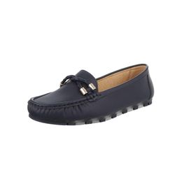 Ital-Design Halbschuh in Dunkelblau | Gr.: 41
