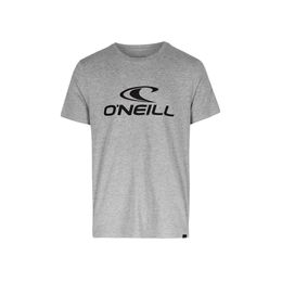 O`Neill Logo T-Shirt in Grau | Gr.: XXL