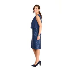 HERMANN LANGE Collection Cocktailkleid Damen Größe 38 nachtblau