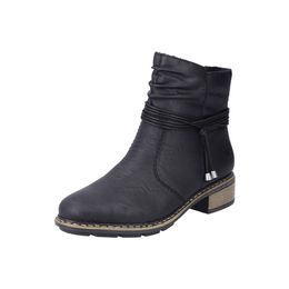 Rieker Stiefelette Damen Größe 36 grau / schwarz Winterschuhe