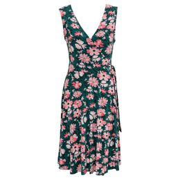 Aniston CASUAL Sommerkleid Damen Gr&ouml;&szlig;e 36 gr&uuml;n / mischfarben