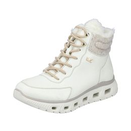 Rieker Lace-Up Ankle Boots female White size 41
