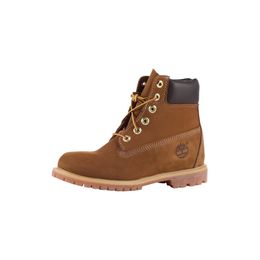 Timberland Lace-Up Ankle Boots 'Premium' female Brown size 9.5