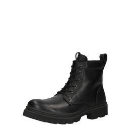 Ecco Lace-Up Boots male Black size 48