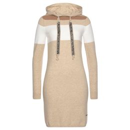Laura Scott Dress female Beige size 42