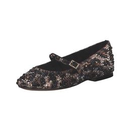 Steve Madden Ballerina Damen Gr&ouml;&szlig;e 39 braun / schwarz