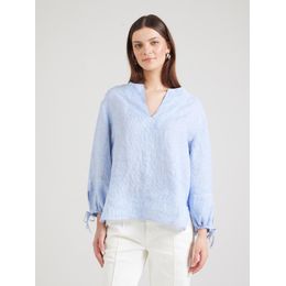 ECOALF Bluse 'JENA' Damen Gr&ouml;&szlig;e S hellblau / wei&szlig;