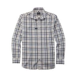 OLYMP Button Up Shirt male Grey size L