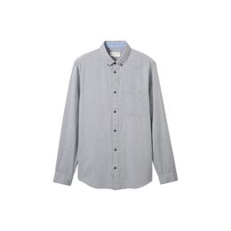 Tom Tailor Button Up Shirt male Grey size S