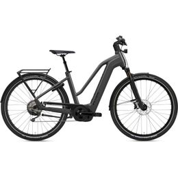 Flyer Gotour 7.10 Mixed | Gr. M | Aluminium E-Trekkingbike Grau