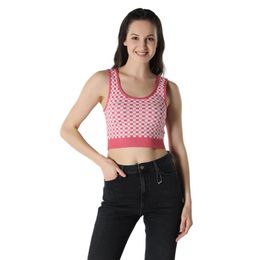 Colins Colin's Top Damen Gr&ouml;&szlig;e L pink / wei&szlig;
