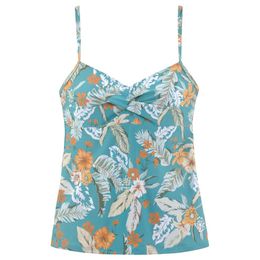Sunseeker Tankini Top female Blue size 36