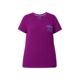Ulla Popken Shirt female Purple size 58-60