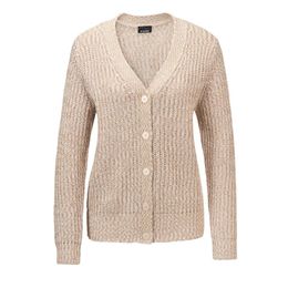 GOLDNER Knit Cardigan female Beige size 20