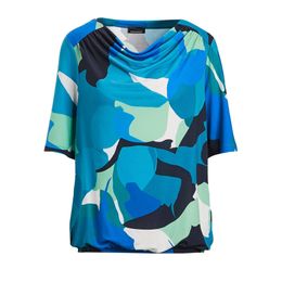 GOLDNER Shirt Damen Gr&ouml;&szlig;e M blau / gr&uuml;n / schwarz / wei&szlig;