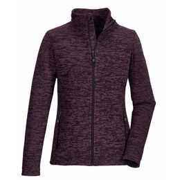 Killtec Athletic Fleece Jacket female Purple size 50