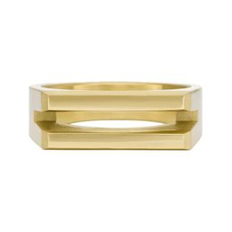 Fossil Ring Herren Größe 64 gold