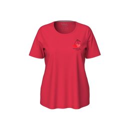 Ulla Popken Pajama Shirt female Red size 50-52