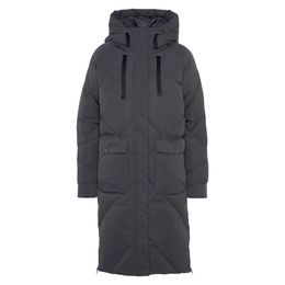 Polarino Outdoormantel Damen Größe XS grau / schwarz Wintermantel