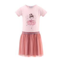 happy girls Dress girl Pink size 128