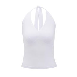 Aniston CASUAL Top Damen Gr&ouml;&szlig;e XL wei&szlig;