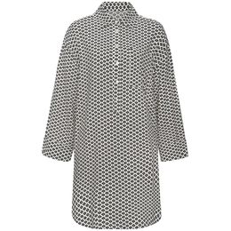Lascana Nightgown female Black, White size 32