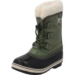 Sorel Snowboots Jungen Gr&ouml;&szlig;e 39 creme / oliv / schwarz