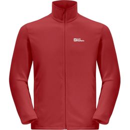 Jack Wolfskin Athletic Fleece Jacket 'Taunus' male Red size XXL